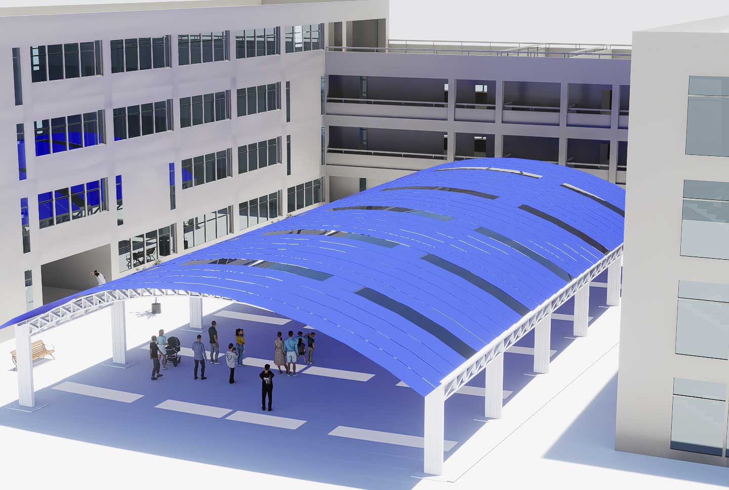 Patios Techados en tu Institución Educativa- Edutech