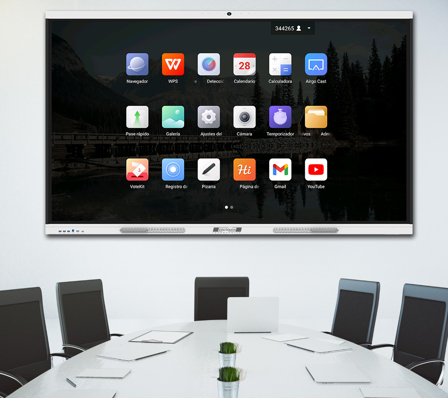 Pantalla Interactiva EDUTOUCH - EDUTECH